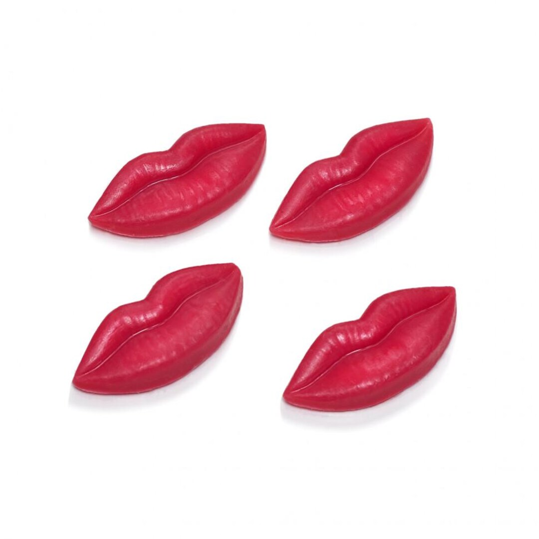 Mini Lips Plastic Mold, Soap and Chocolate Making, 4 Pcs - Etsy
