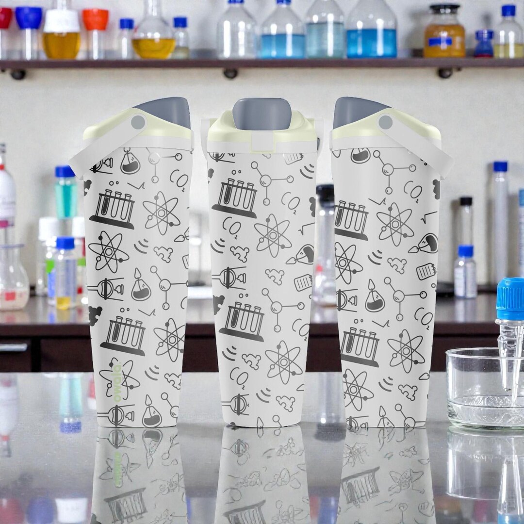 Engraved Science Chemistry Owala Sway Bottle – 30oz 40oz – Lab Water ...