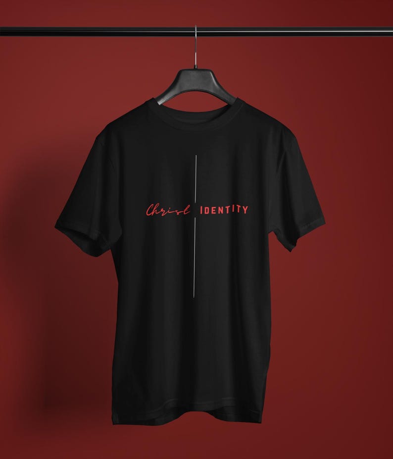 Minimalistic Christ Identity Design, Faith-inspired Apparel, Christian ...