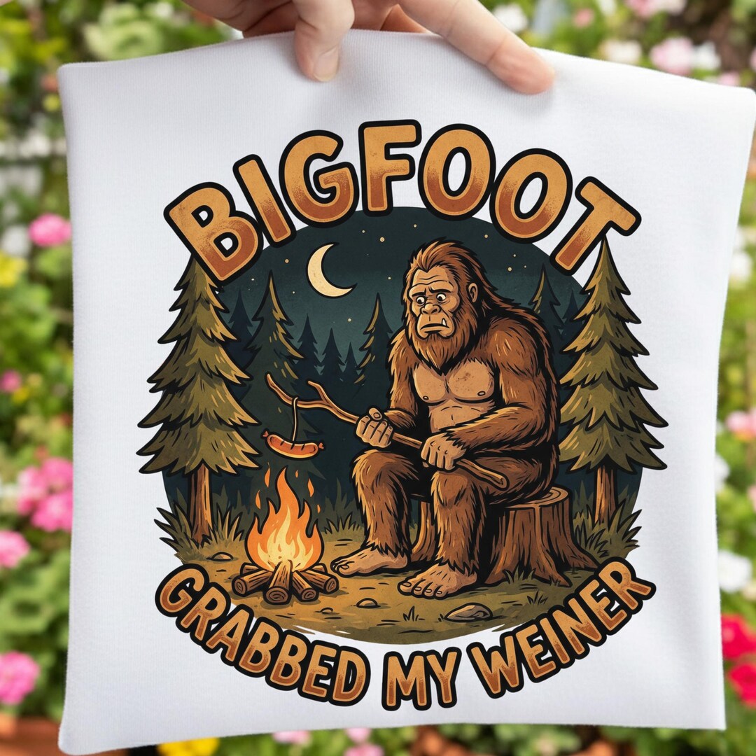 Bigfoot Grabbed My Weiner Png, Campfire Png, National Forests, Camping ...
