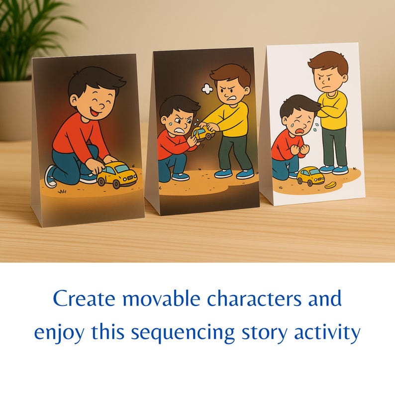 Explaining Bullying to Kids, Emotional Learning Sequencing Story ...