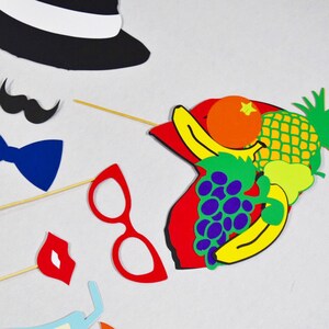 Cuban Party Props Props on a Stick - Etsy