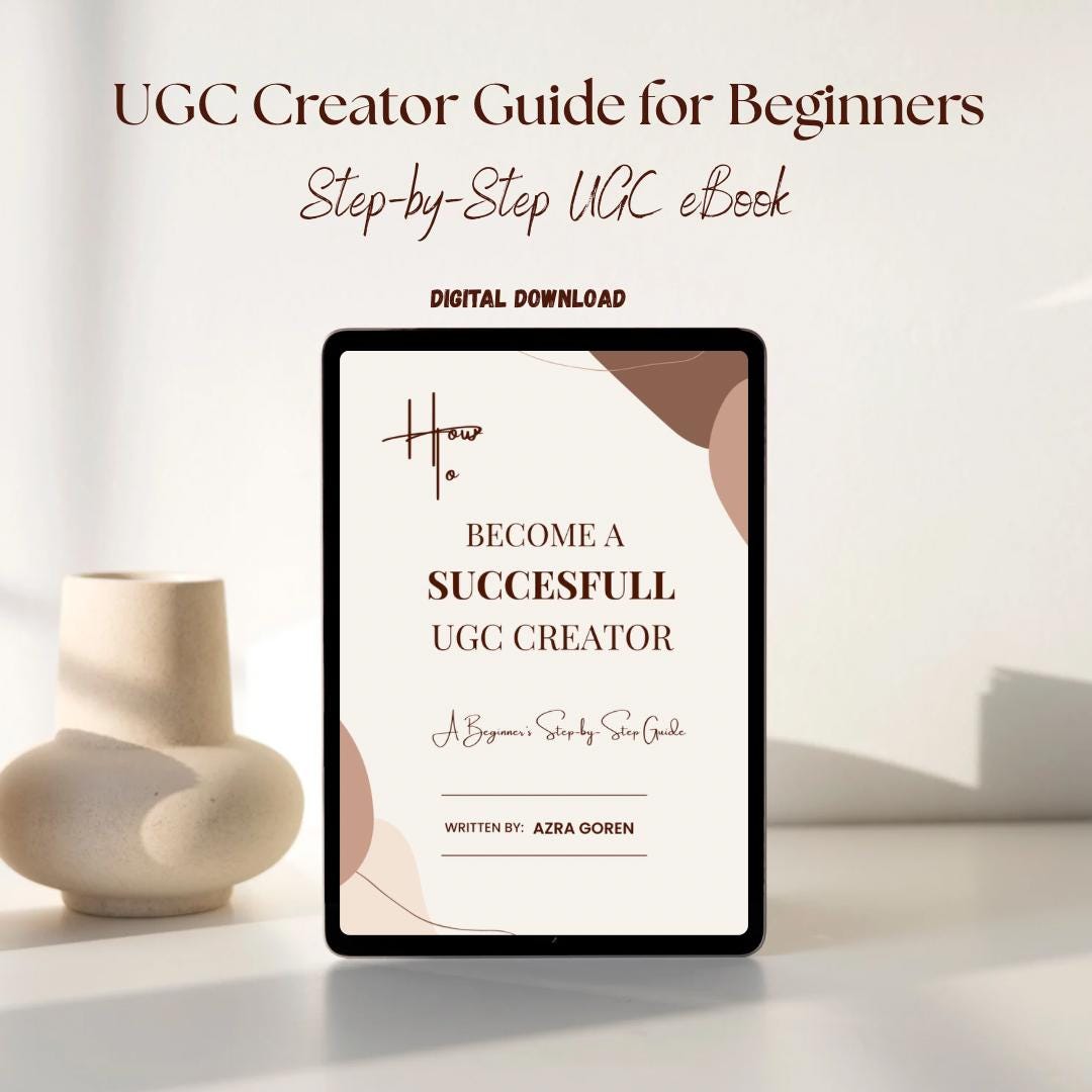 How to Become a Successful UGC Creator | UGC Beginner Guide | Digital ...