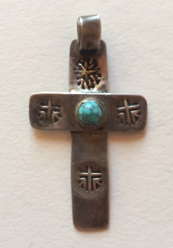 Hand made cross - Gem