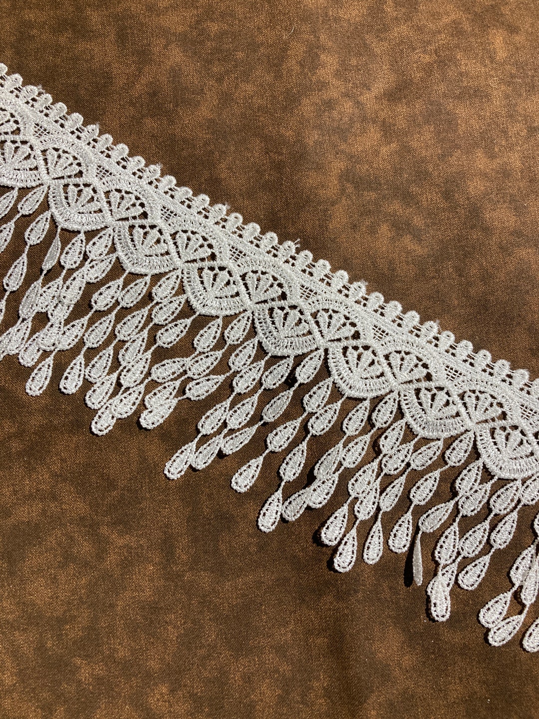 BACK Beautiful White Dangling Venice Wedding Lace Trim, Sewing, Wedding ...