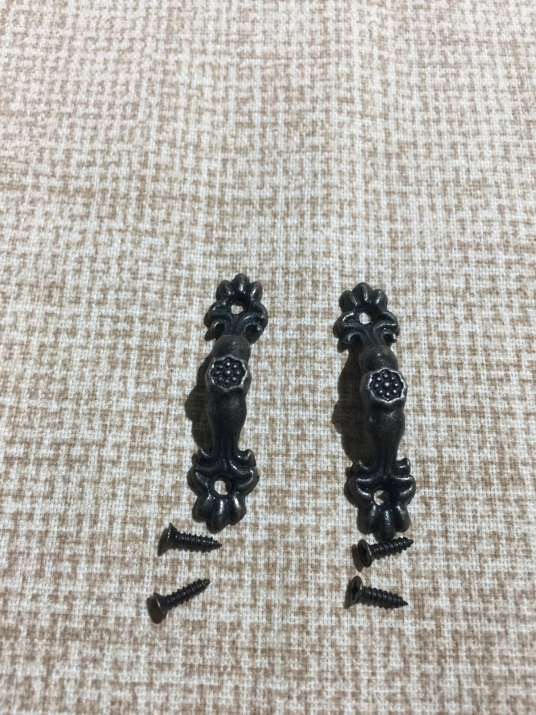 BACK!!! Mini Antique Bronze Book Handles. Embellishments, Hardware ...