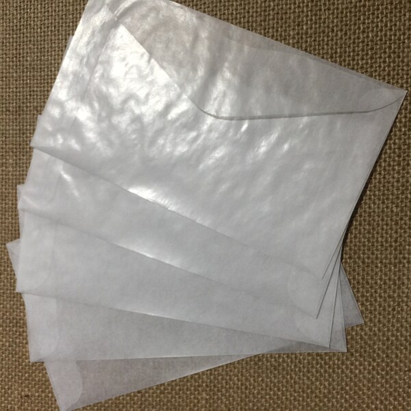 Glassine Envelope - Etsy