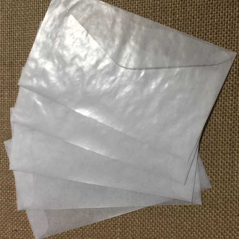 Glassine Envelope - Etsy