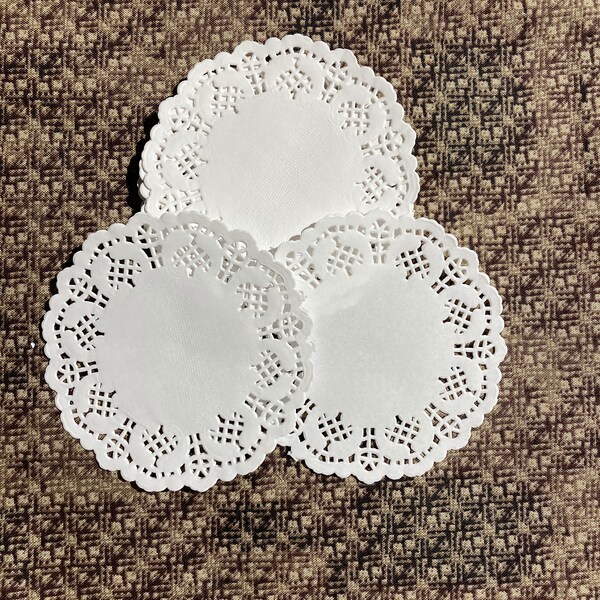 White Paper Doilies - Etsy