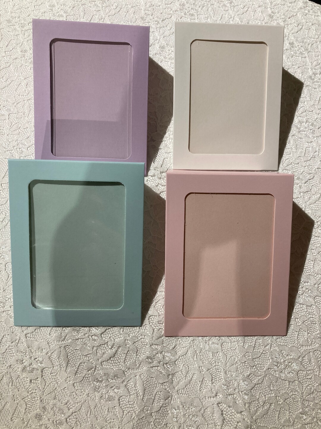 NEW!!! Card Stock Colored Envelopes With Window ( Set of 4 ) Junk ...