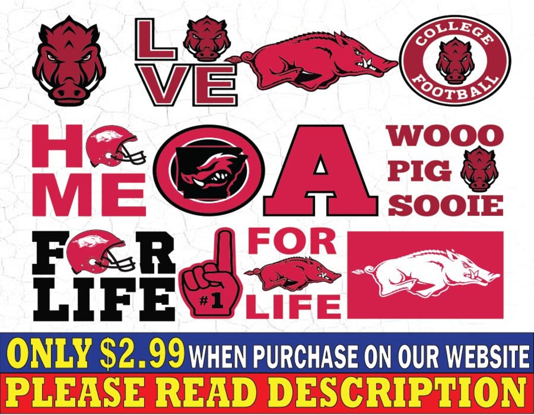 Arkansas-razorbacks Svg N C A A SVG Arkansas-razorbacks - Etsy
