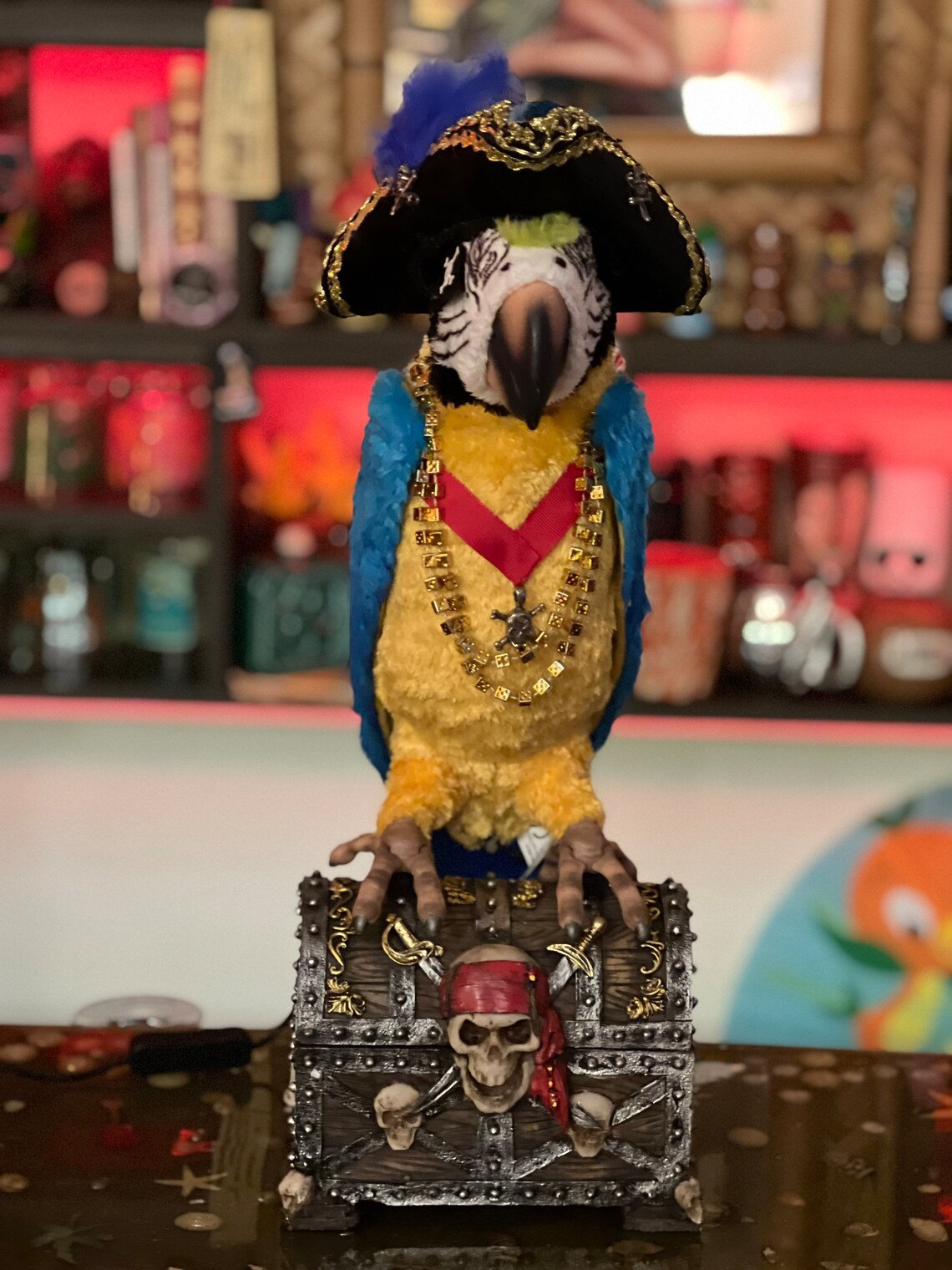 Animatronic Talking Pirate Parrot - Etsy