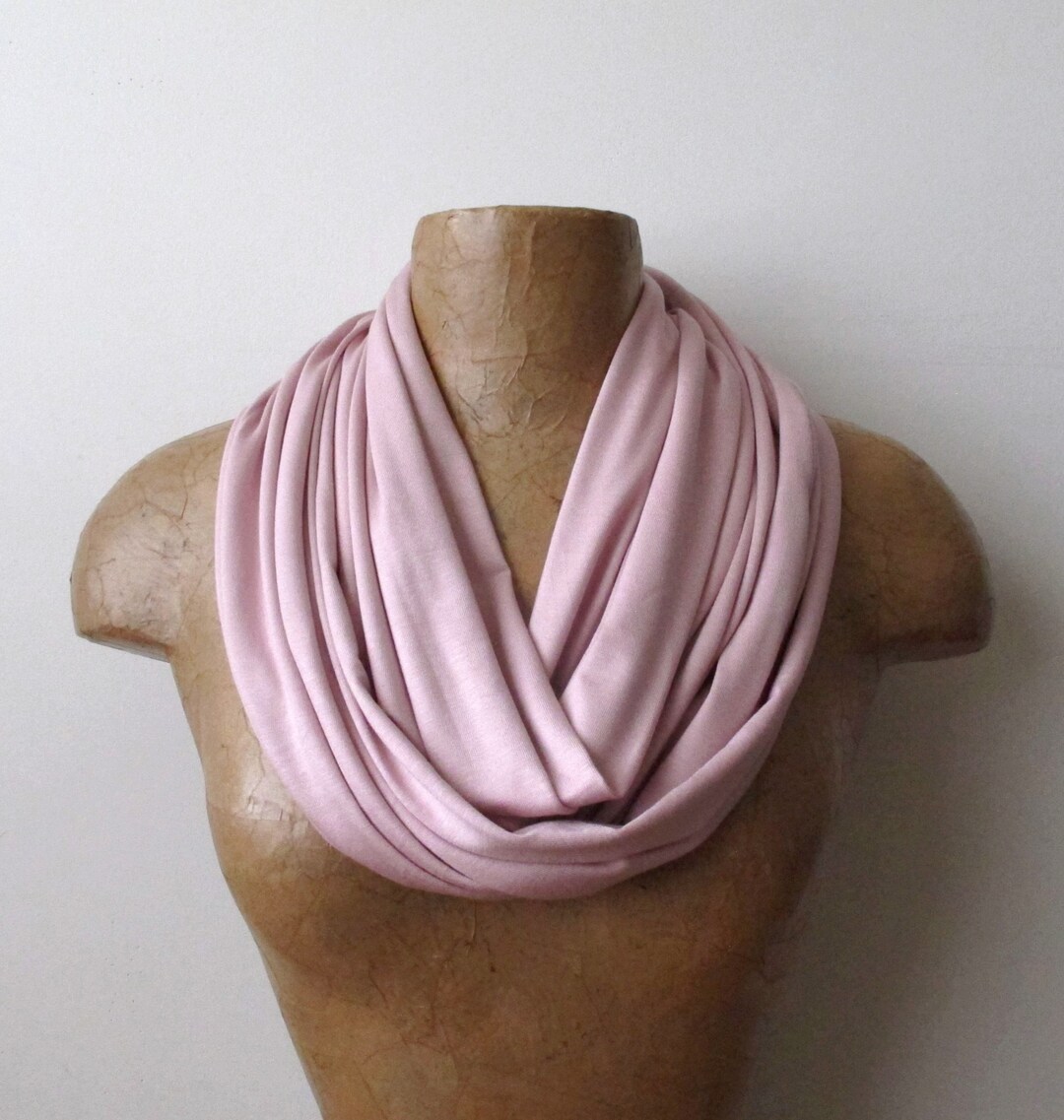 BALLET SLIPPER PINK Jersey Loop Scarf, Lightweight Infinity Scarf - Etsy