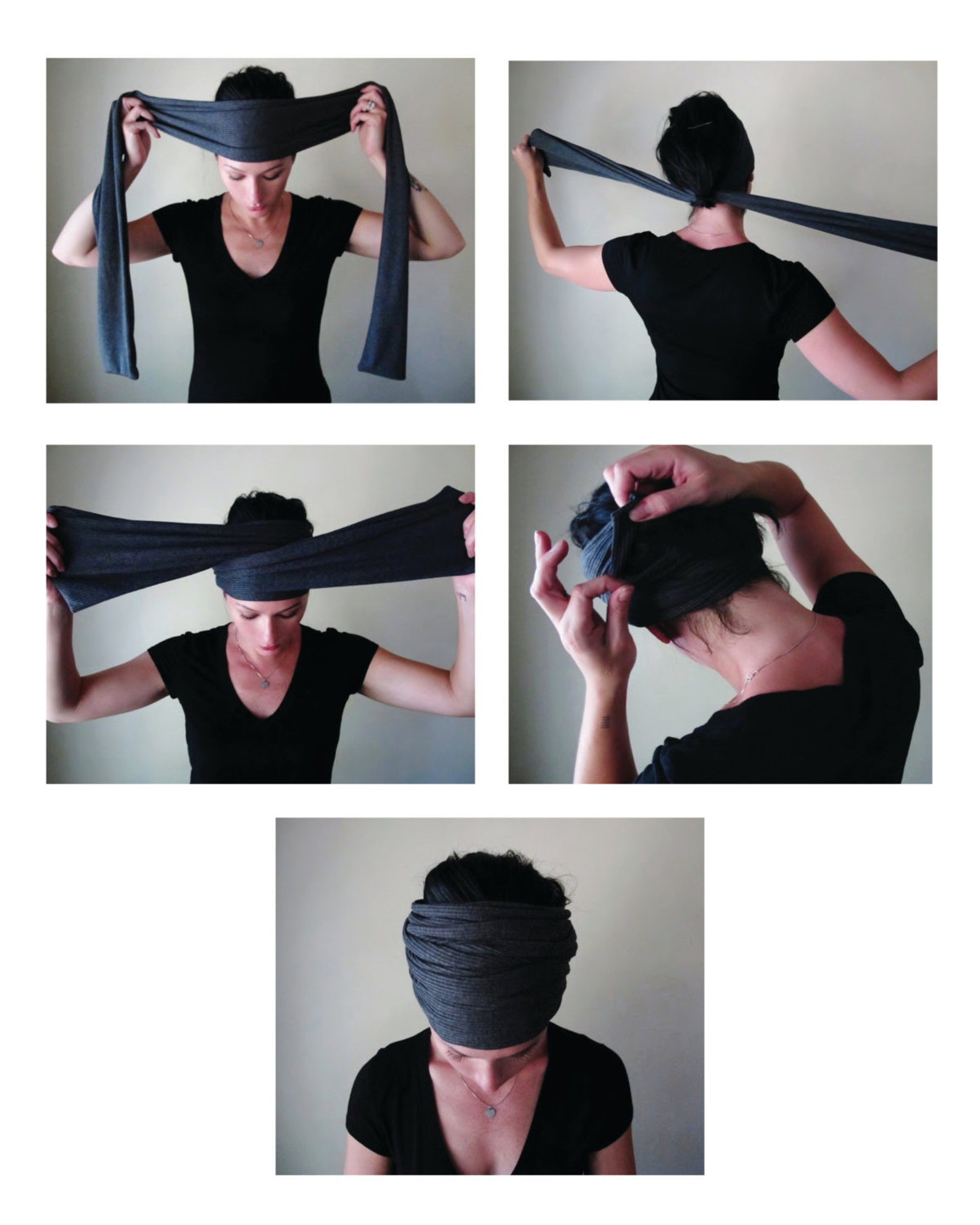 RUST Head Wrap Extra Wide Headscarf Dark Burnt Orange - Etsy