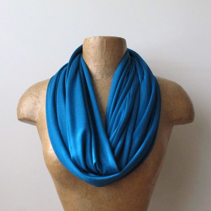 Silk Circle Scarf - Etsy