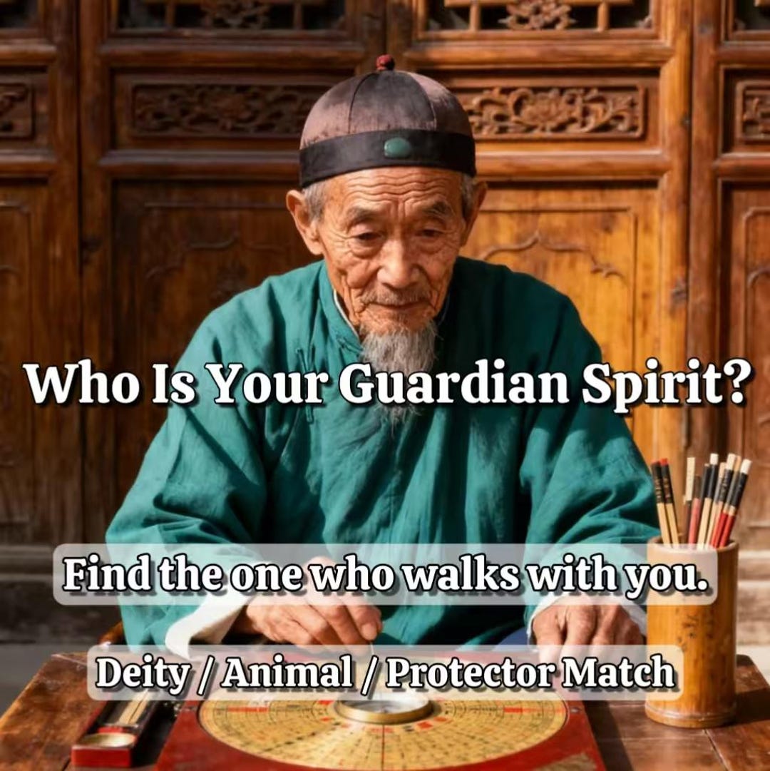 Which Spirit Protects You? | Taoist Guardian Deity/spirit Animal Match ...