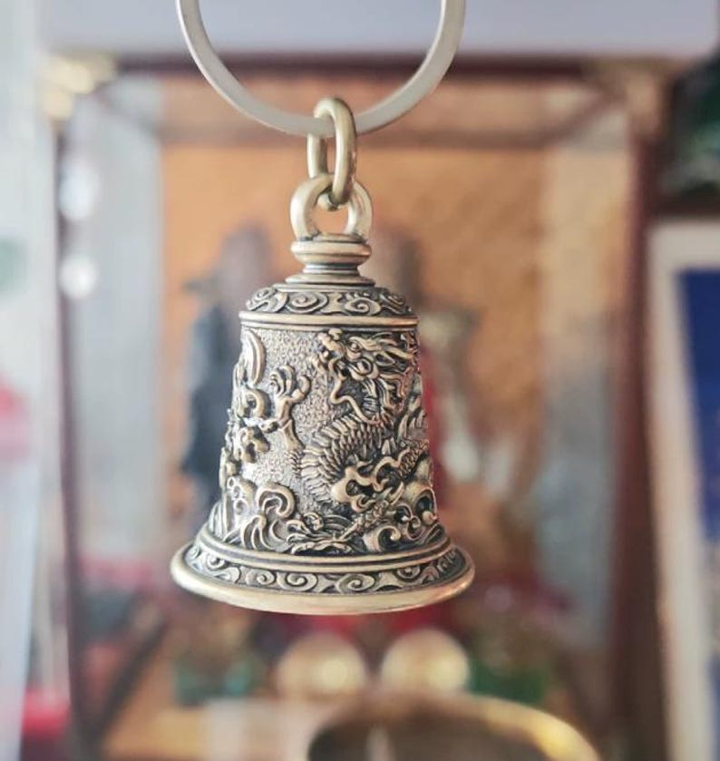 Small Brass Bell – Handcrafted Decorative Bell for Home, Ritual Use, or ...