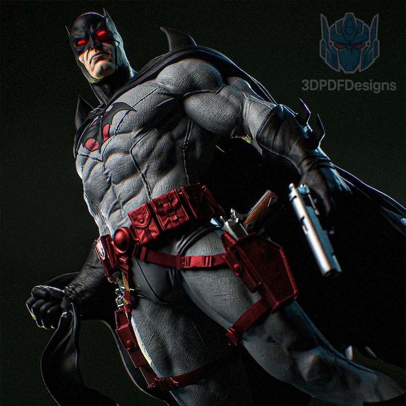 Shadow Knight 1/7 Scale STL Statue | Battle Ready Pose (3D Print File ...