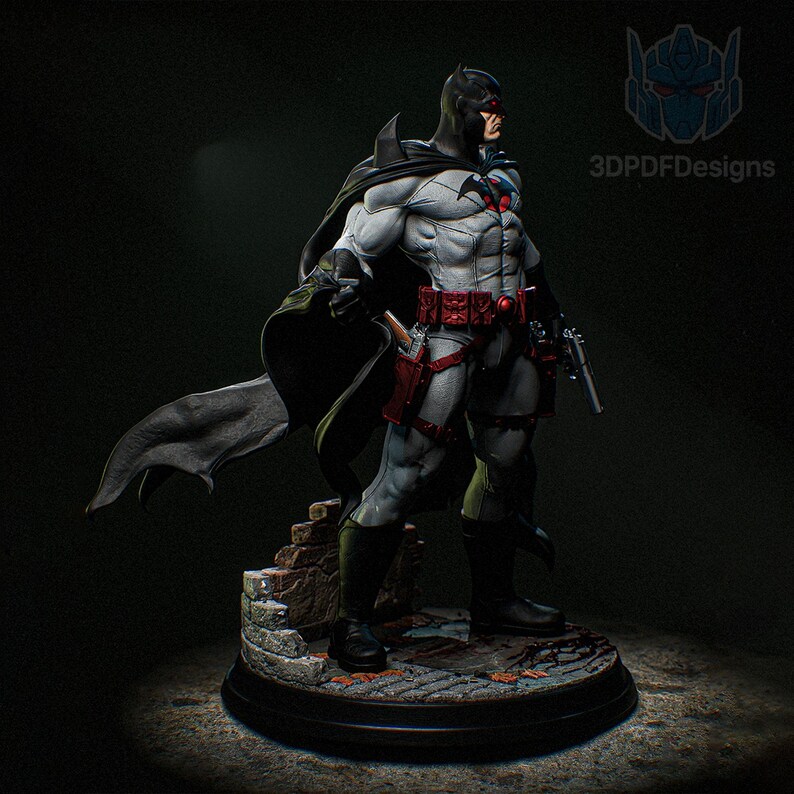 Shadow Knight 1/7 Scale STL Statue | Battle Ready Pose (3D Print File ...