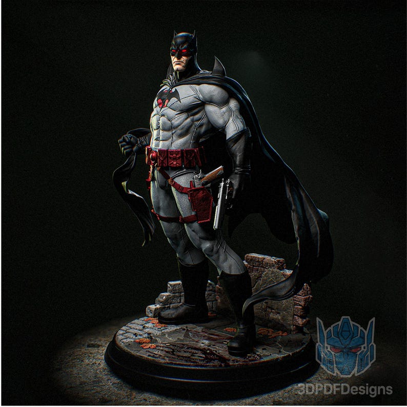 Shadow Knight 1/7 Scale STL Statue | Battle Ready Pose (3D Print File ...