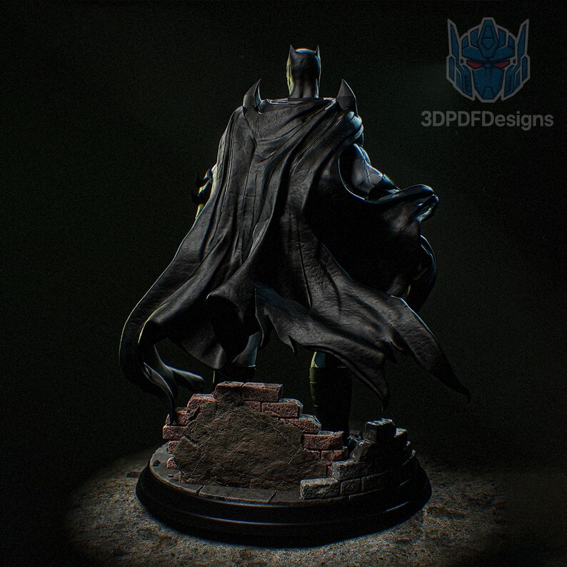 Shadow Knight 1/7 Scale STL Statue | Battle Ready Pose (3D Print File ...