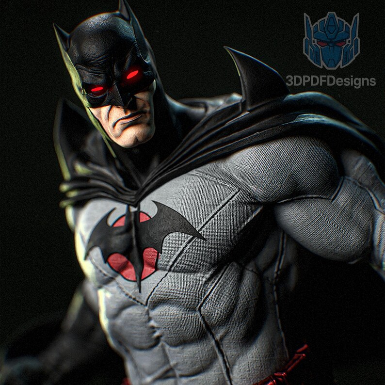 Shadow Knight 1/7 Scale STL Statue | Battle Ready Pose (3D Print File ...