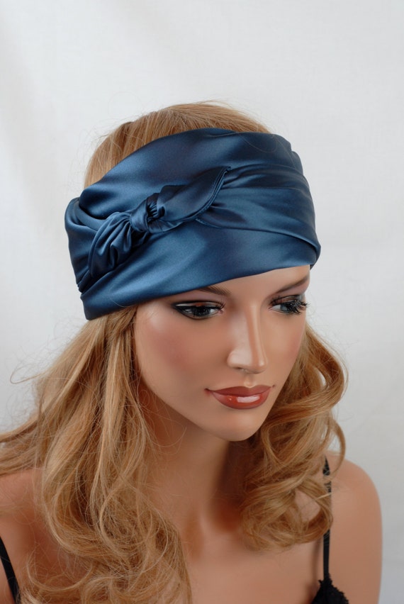 Silk Charmeuse Scarf Sleep or Bandana Scarf Sizes Sapphire Blue Mulberry Silk Hair Wrap Scarves for Hair Care and Fashion Etsy UK