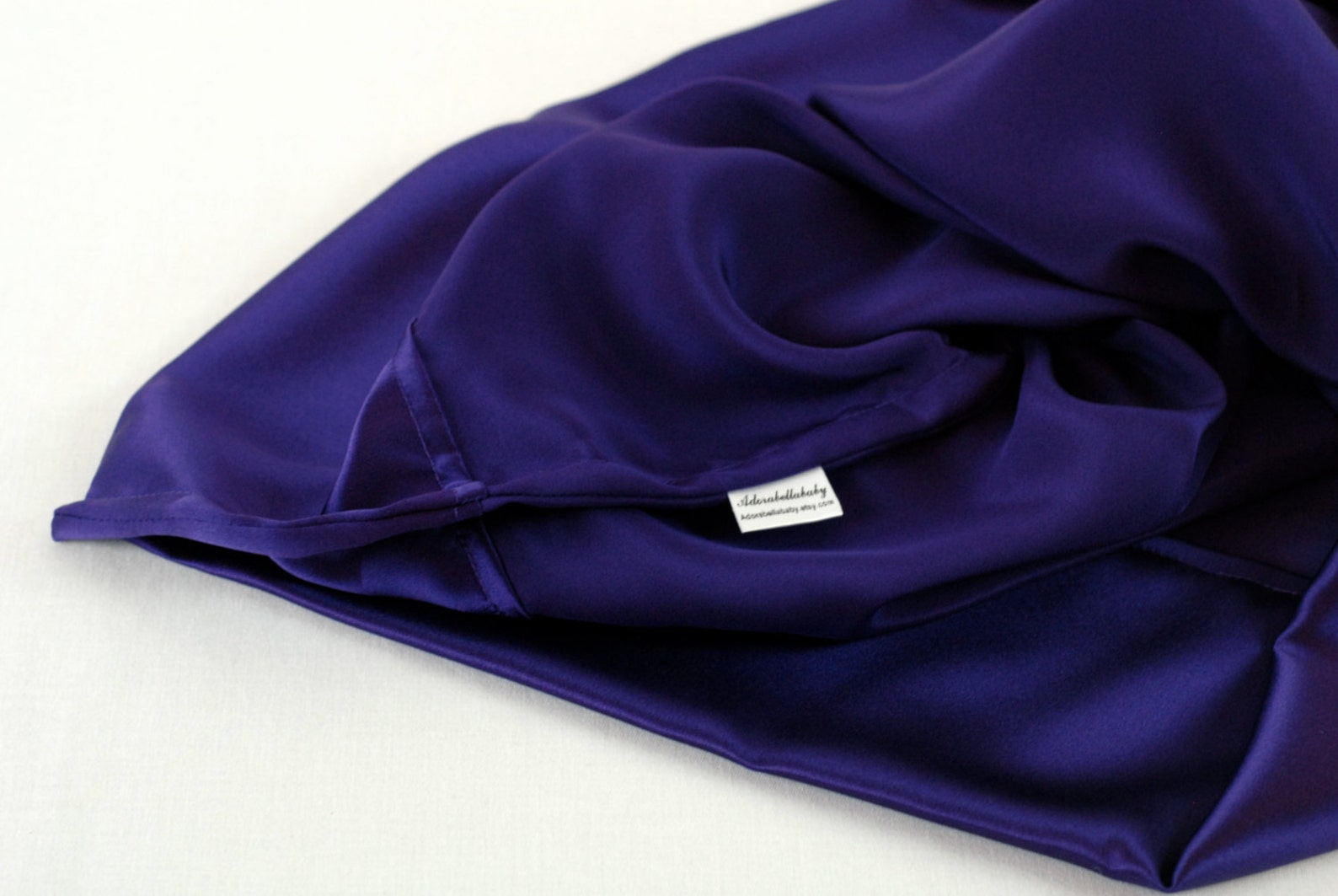100% PURE Silk Pillowcase Deep Purple Standard or King Sizes - Etsy