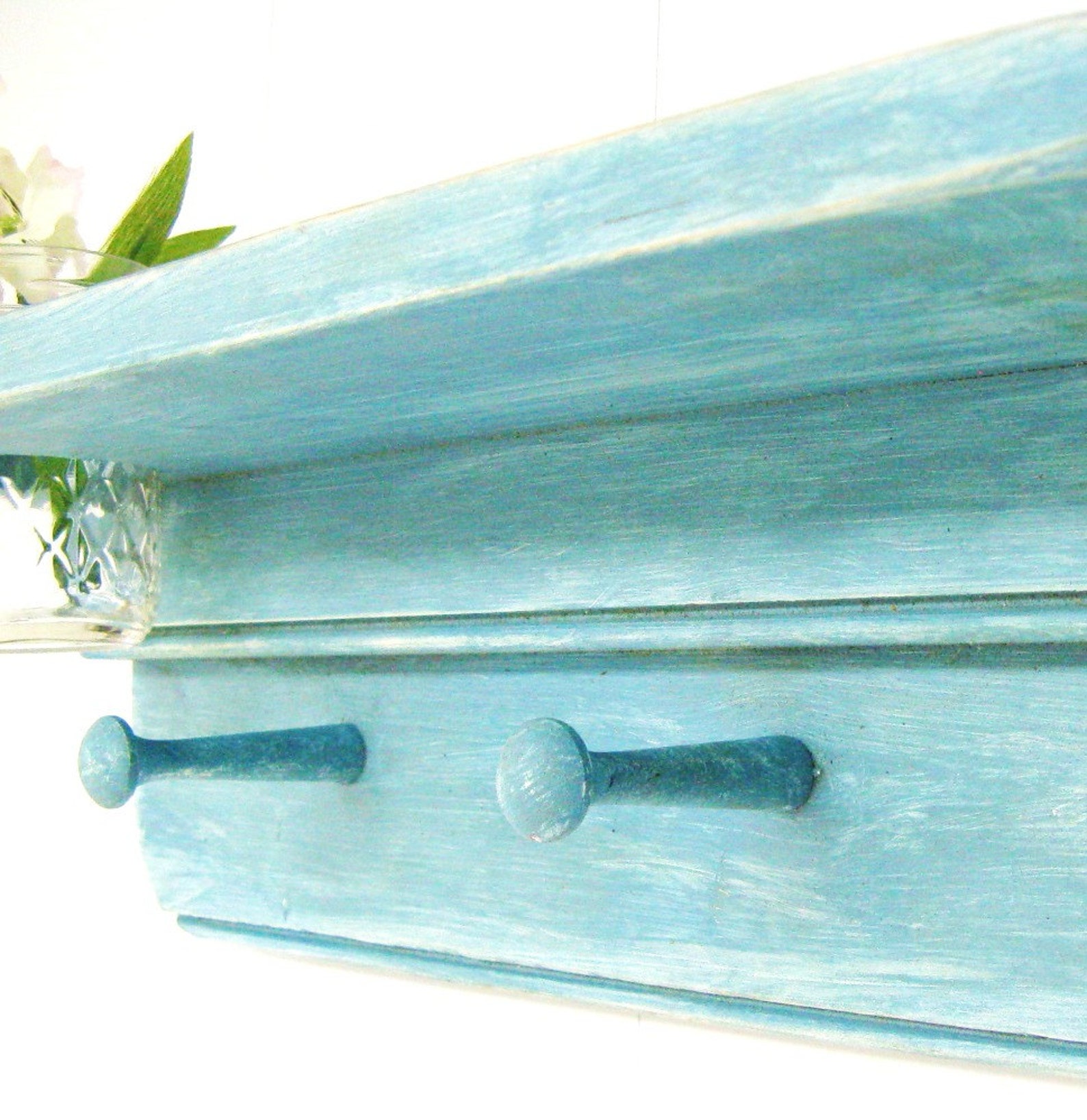 PRIMITIVE WALL SHELF 36 Reclaimed Wood Shelf Coat - Etsy