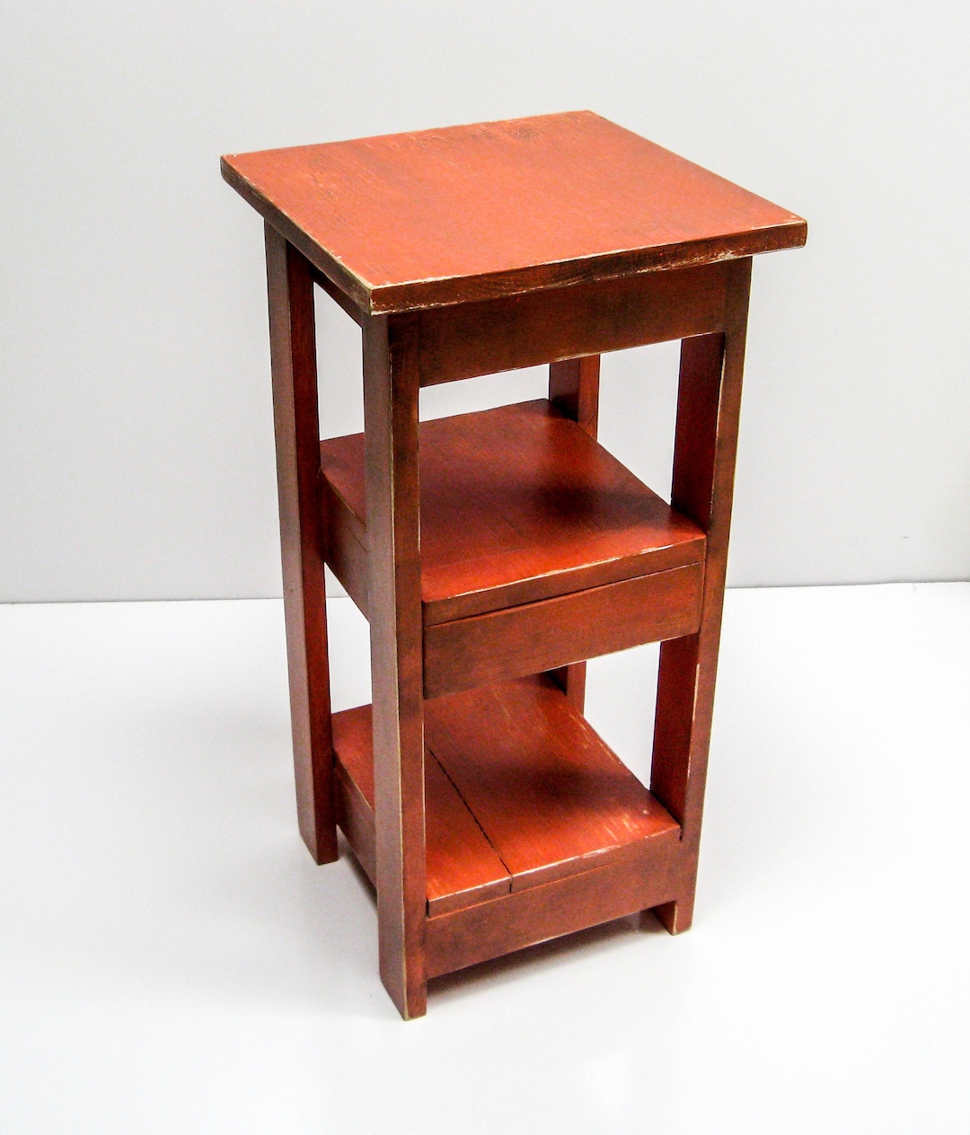 Farmhouse Side Table, Rustic Table, Plant Stand, Side Table, Table ...