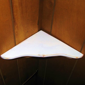 FARMHOUSE CORNER SHELF, Corner Shelf, Wall Shelf, Shelf, Cottage Shelf ...