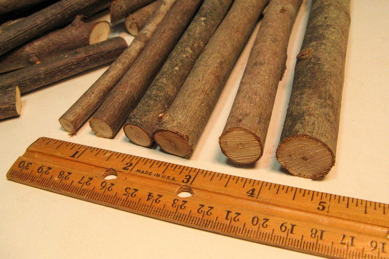 SHORT TWIG CUTTINGS Wooden Parts Wooden Shapes Twigs - Etsy UK