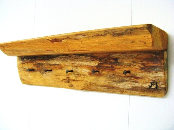 WALL SHELF Small Wall Shelf Rustic Wall Shelf Jewelry Rack | Etsy