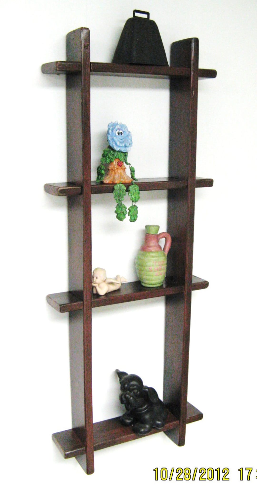 INTERLOCKING WALL SHELVES, 36 X 14, Collectibles Shelves,reclaimed Wood ...