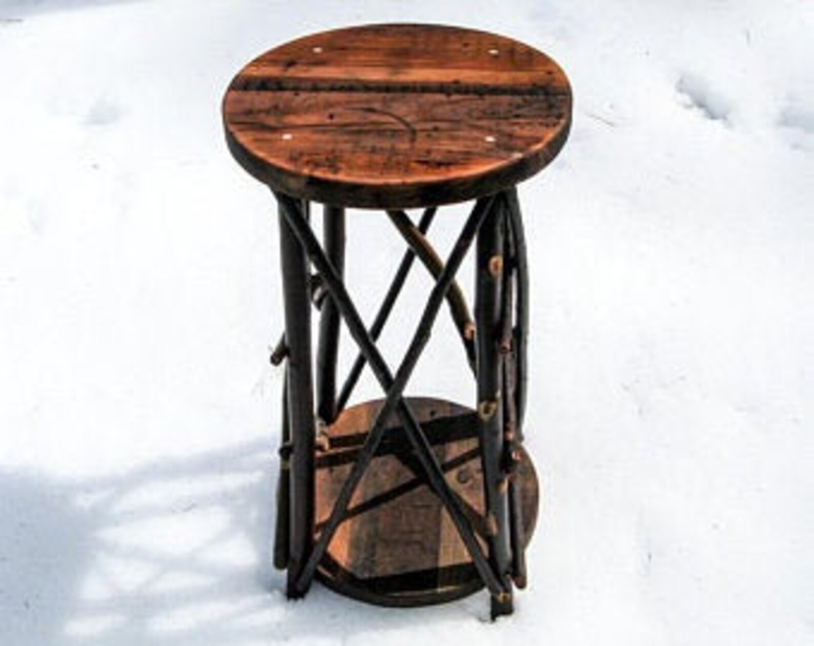 CUSTOM RUSTIC TABLES, Plant Stand, Side Table, Occasional Table,rustic ...