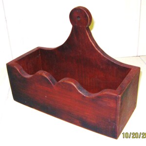 Primitive Candle Box, Mantel Box, Candle Box, Wall Box, Match Box ...