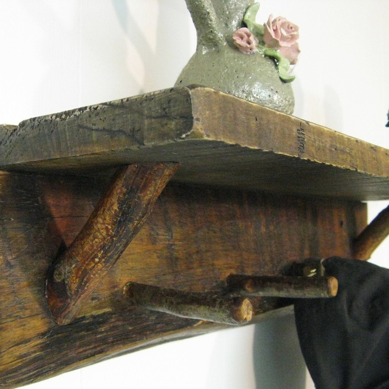 Rustic Shelf - Etsy