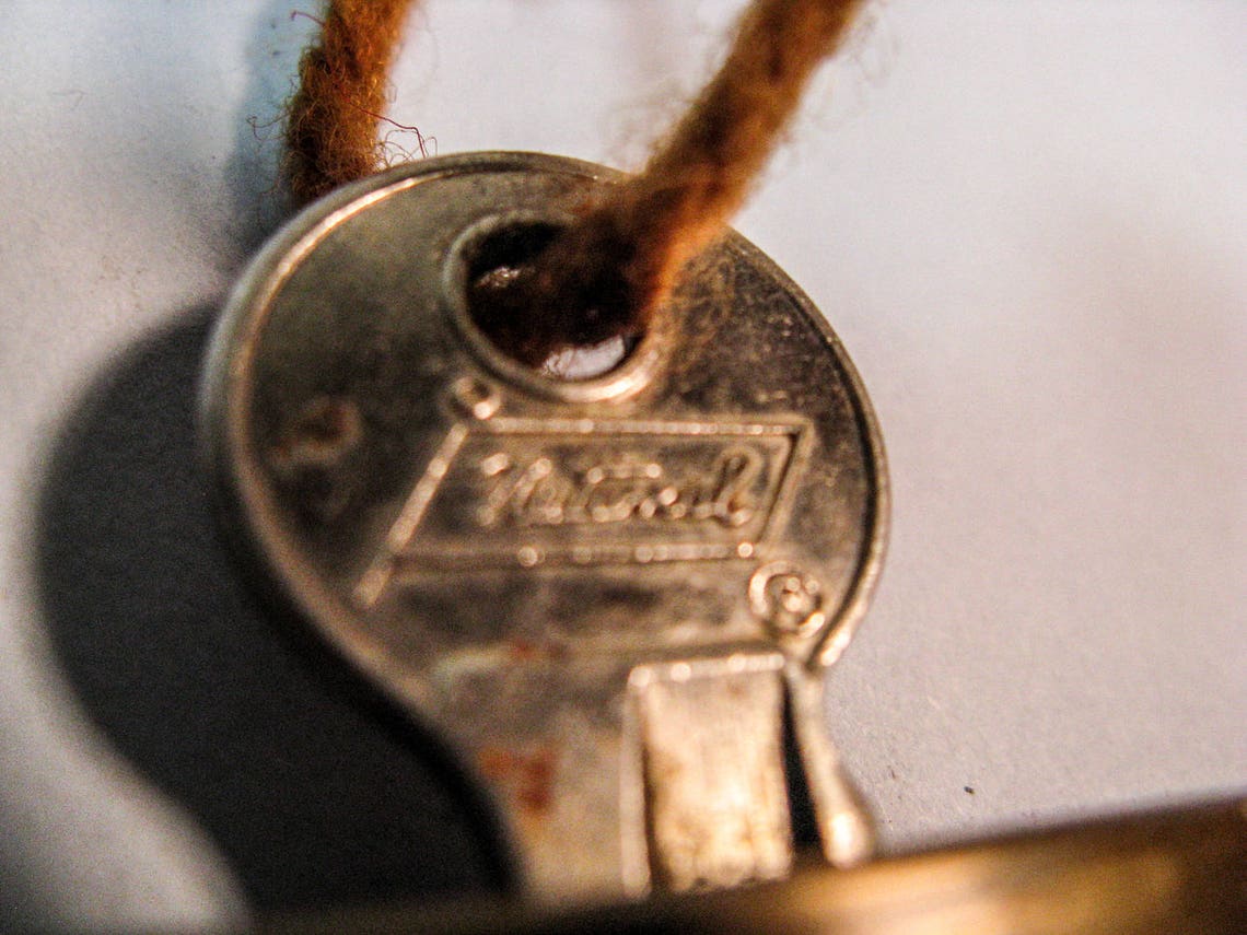 ANTIQUE / VINTAGE PADLOCK Working Lock With Key Vintage | Etsy