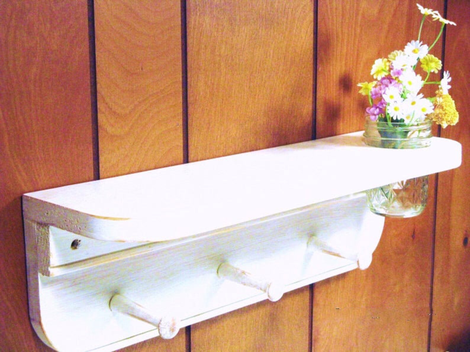 SHAKER SHELF 24 Farmhouse Shelf Wall Shelf Floating - Etsy