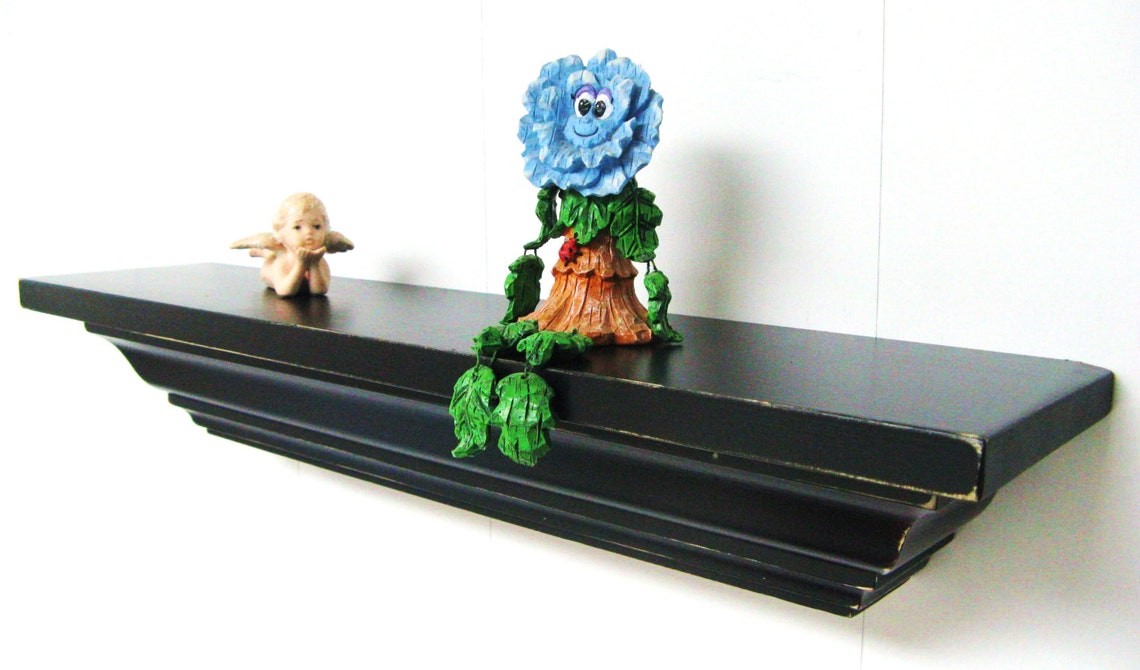 FLOATING SHELF Crown Molding Shelf Wall Shelf Wood Shelf - Etsy