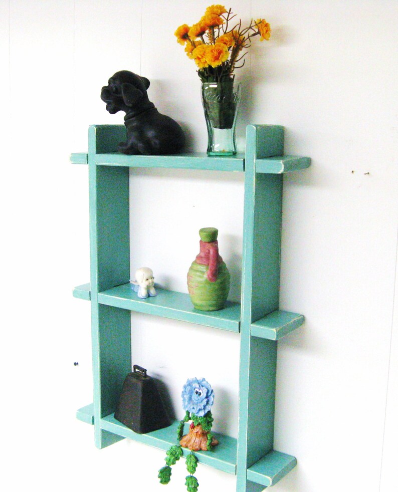 INTERLOCKING WALL SHELF 24 Floating Shelf Wall Shelf | Etsy