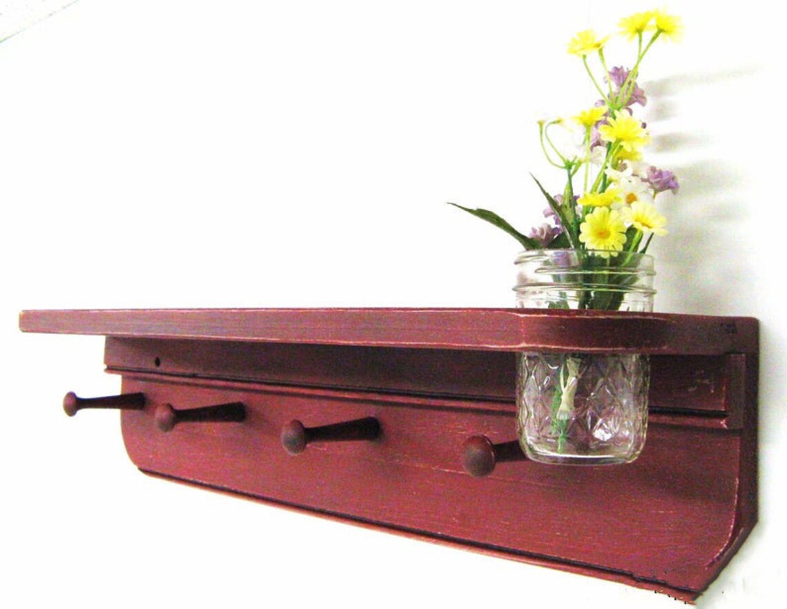 SHAKER SHELF 24 Farmhouse Shelf Wall Shelf Floating - Etsy