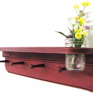 SHAKER SHELF, 24, Farmhouse Shelf, Wall Shelf, Floating Shelf, Cottage ...