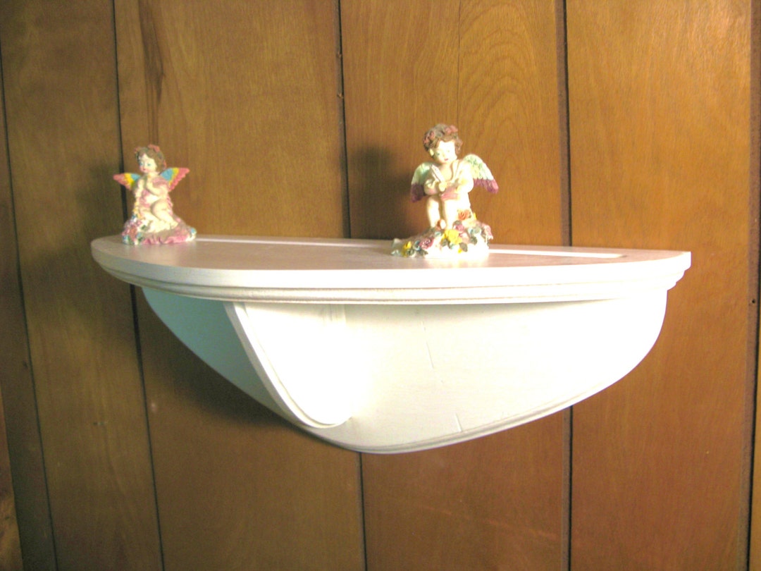 Modern Shelf, 18", Shabby Chic Shelf, Modern Wall Shelf, Shelf, Wall ...