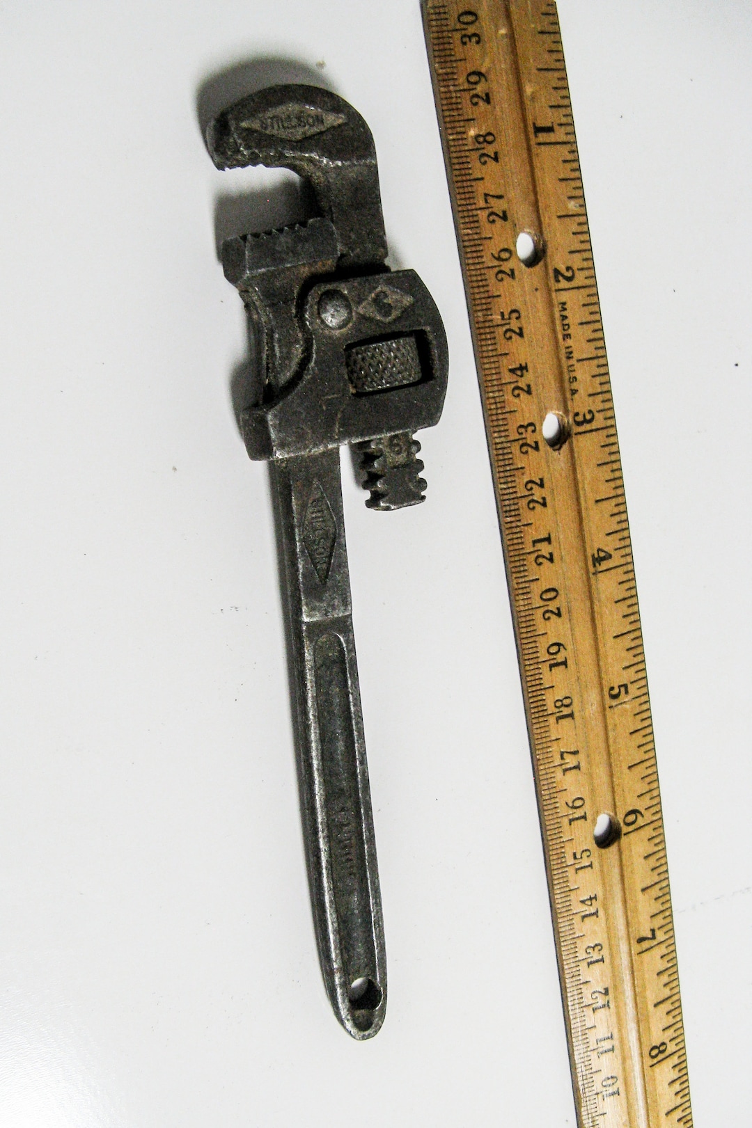 VINTAGE STILLSON WRENCH 6 1/2 Pipe Wrench, Monkey Wrench, Antique ...