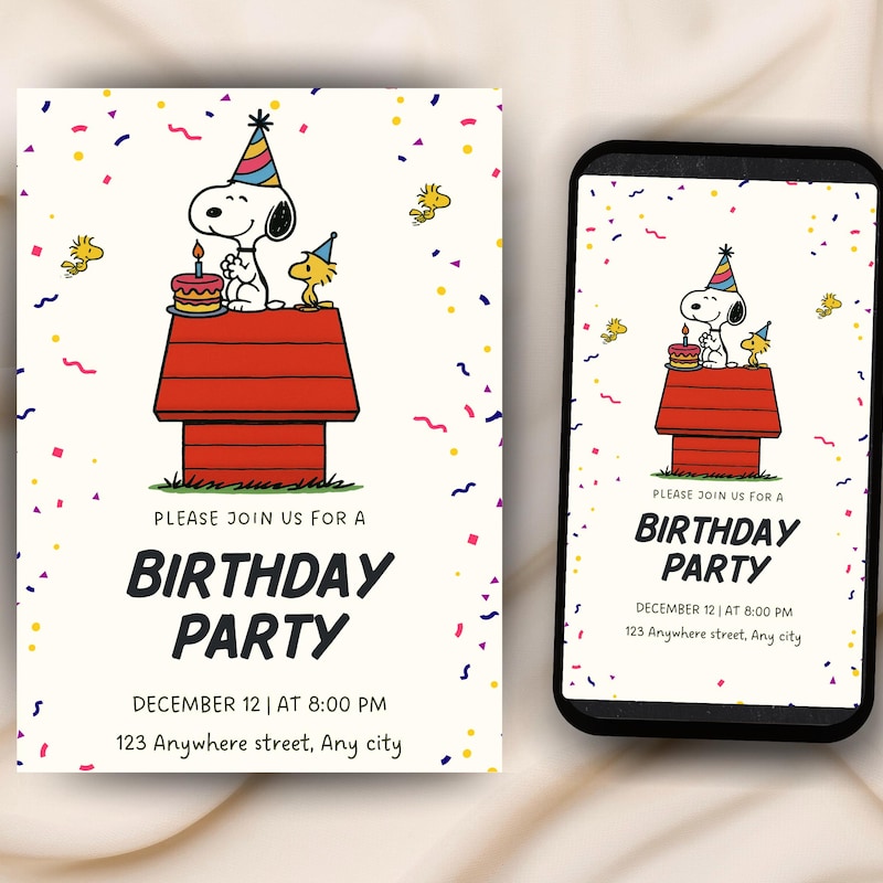 Snoopy Peanuts Mobile - Etsy