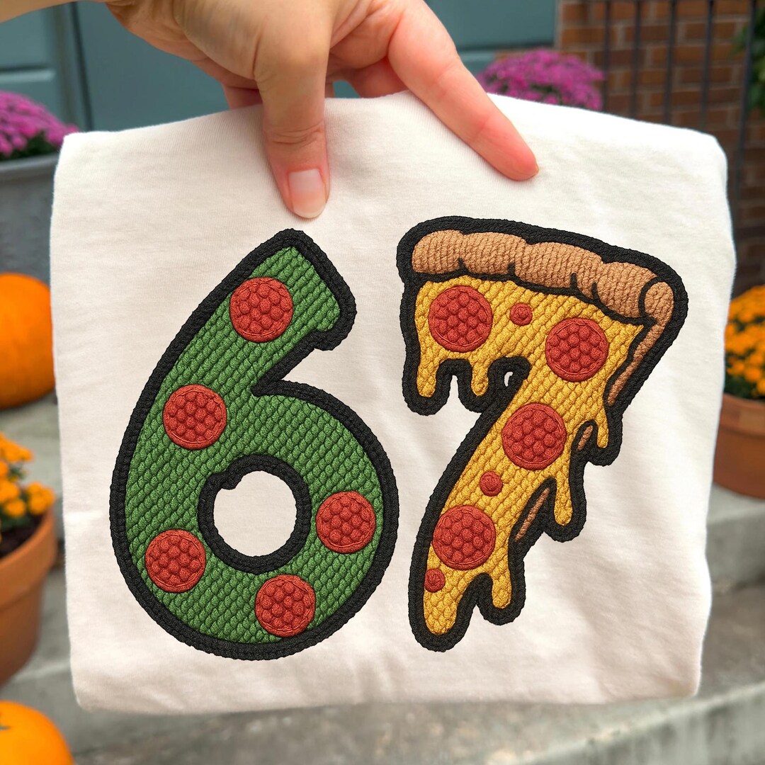 Funny Six Seven Meme Pizza PNG, Viral Joke Design, Trending Six Seven Meme PNG, Snark Mean Guy ...