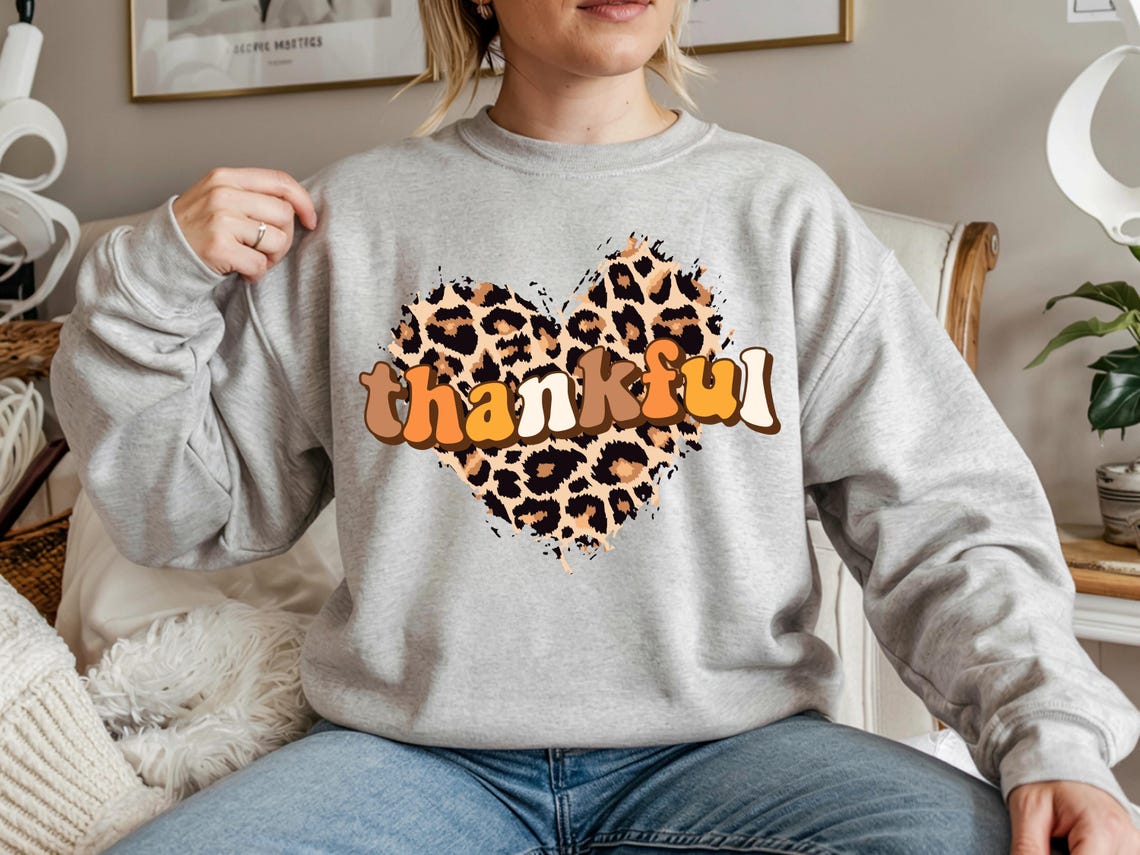 Cultural Thanksgiving Thankful Sweatshirt | Fall Gratitude Pullover ...