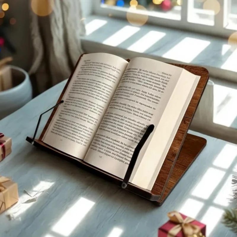 Book Stand Holder Desk - Etsy
