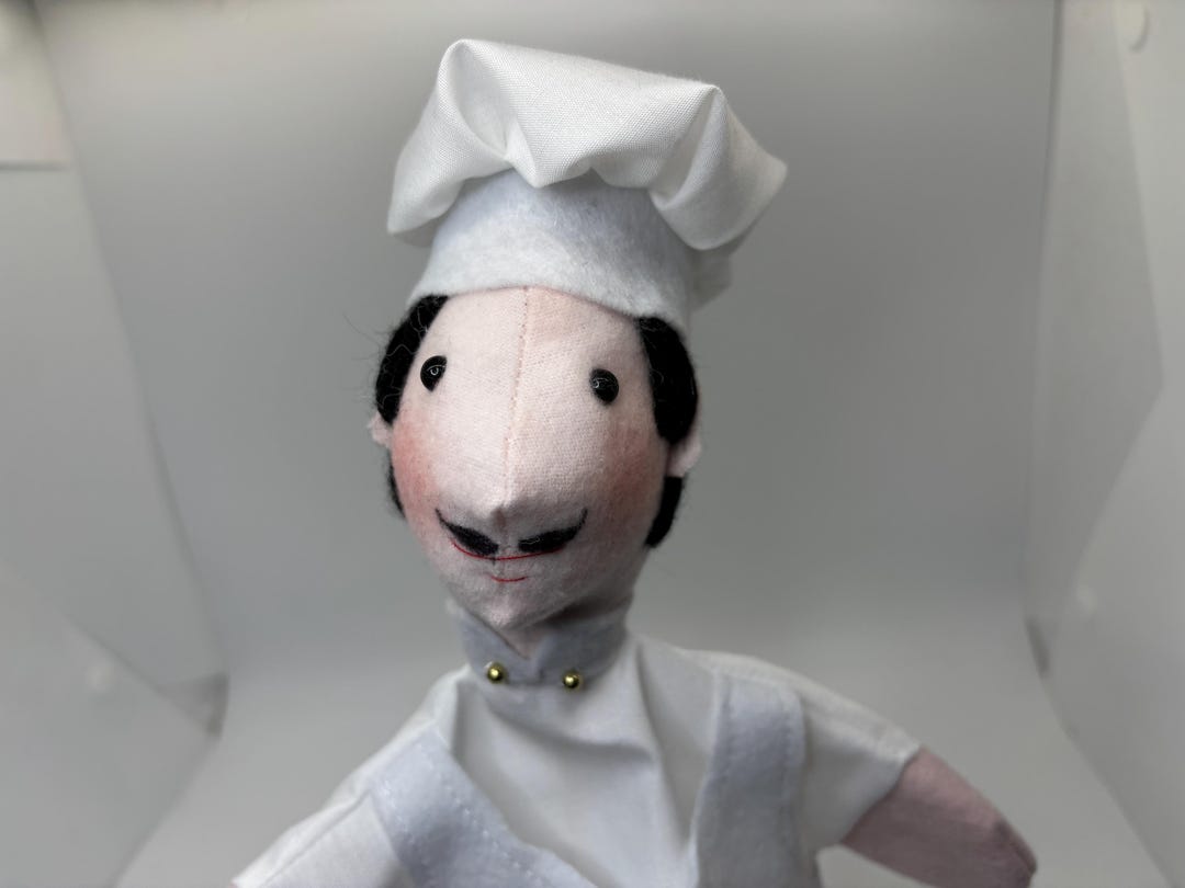 Hand Puppets for Children and Teaching - Chef - Etsy